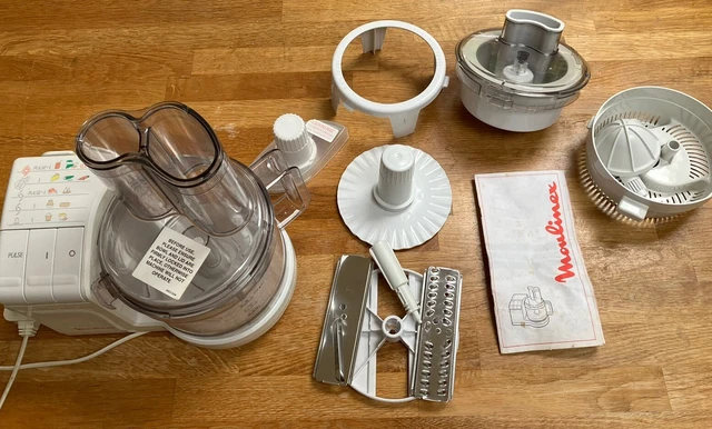 MOULINEX MASTERCHEF 370 food processor complete and Working. Great ...