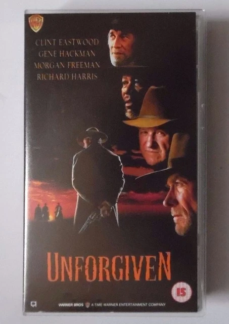 UNFORGIVEN VIDEO VHS Clint Eastwood Gene Hackman Morgan Freeman 1993 125 Mins £3.99 - PicClick UK