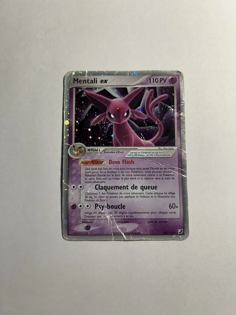 CARTE POKÉMON MENTALI EX 102/115 - EX Forces Cachées - FR 2006 / Bloc Ex EUR 45,00 - PicClick FR