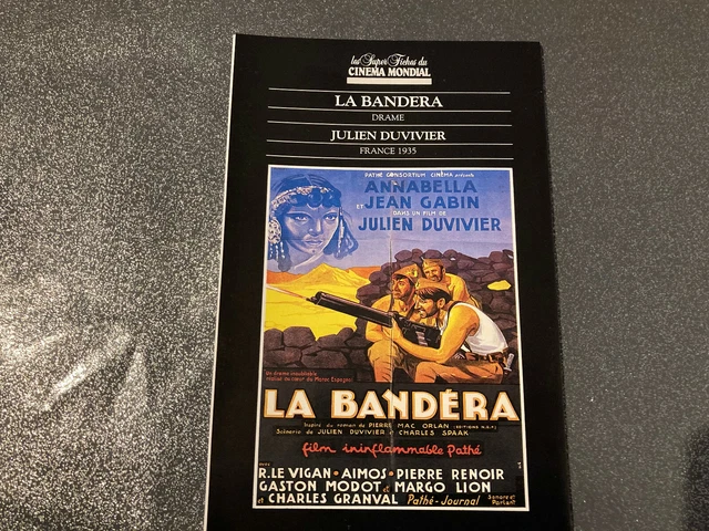 SUPER CARTE FICHE CINEMA LA BANDERA Annabella Jean Gabin Robert Le Vignan EUR 3,50 - PicClick FR