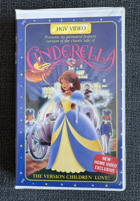 CINDERELLA VHS RARE Animated 1994 Goodtimes Home Video $4.99 - PicClick CA