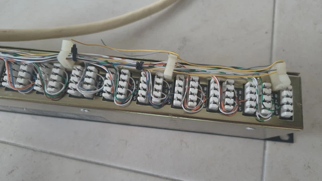 SHUTTLE 16-PORT RACK mount RJ45 terminal block $50.00 - PicClick AU