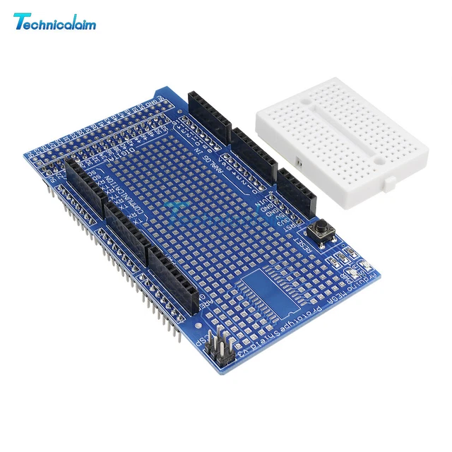 ARDUINO UNO R3 MEGA2560 Prototype Shield ProtoShield V3 With Mini Breadboard 170 EUR 4,19 ...