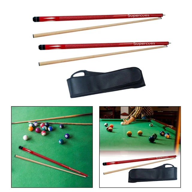 POOL QUEUE STICK 2 Abschnitt 58 zoll Pool Stick für Praxis Queue Home ...