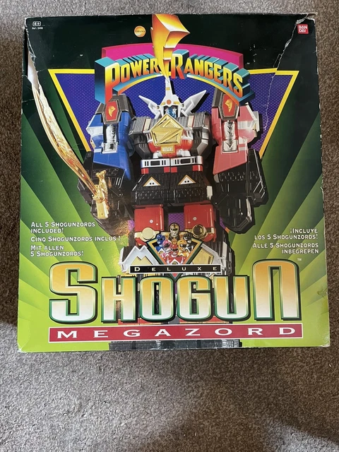 1995 MMPR DELUXE Shogun Megazord Power Rangers Bandai *SPARES AND ...