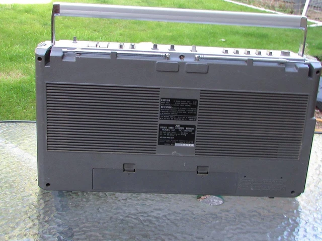JVC RC-M60JW GHETTO Blaster Boombox Stereo Radio Cassette Player ...