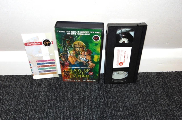 CLASS OF NUKE Em High VHS Horror 1986 Virgin Very Good Condition £9.99 ...