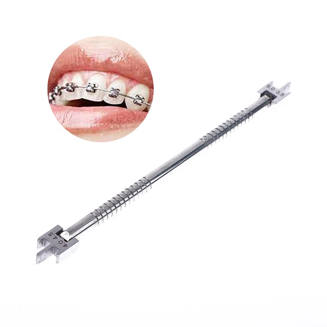 BRACKET LOCATOR DENTAL Orthodontic Brackets Positioner Stainless Steel ...
