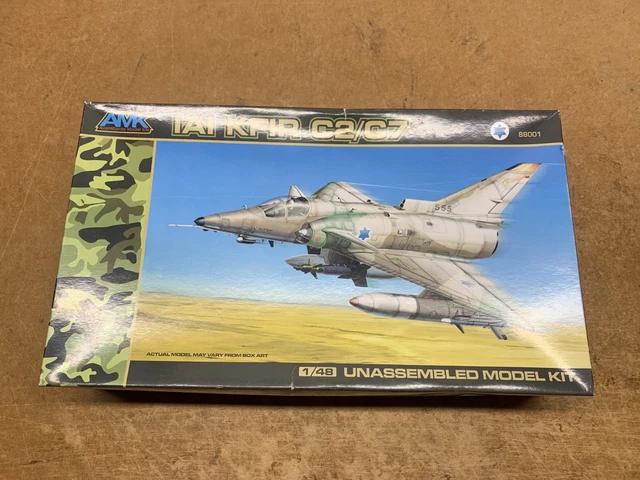 AMK MODEL KIT Israel Iai Kfir C2/C7 1/48 In Box £52.63 - PicClick UK