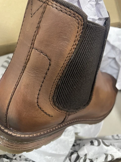 HUSH PUPPIES MEN'S Brown Russel Chelsea Boots Size 8 £48.49 - PicClick UK