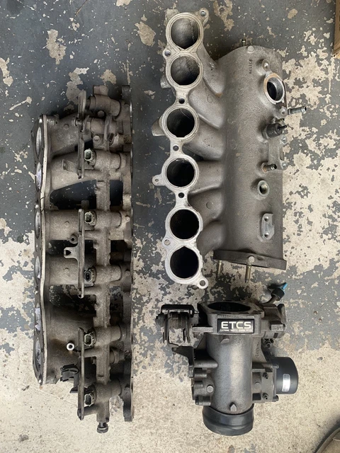 TOYOTA SUPRA 2JZ GTE JZA80 Intake Manifold, Throttle Body, Rail ...