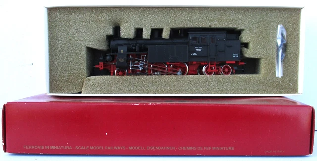 RIVAROSSI 1360 LOCO vapeur Dampflok DB BR 77 HO BO OVP EUR 109,00 ...