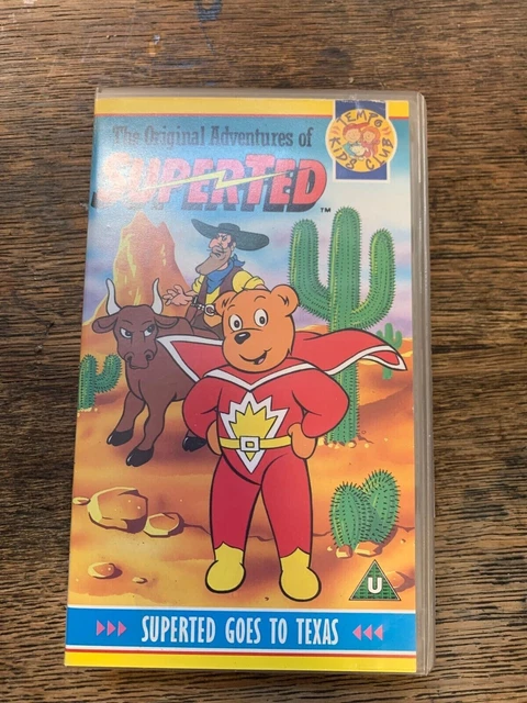 THE ORIGINAL ADVENTURES of Superted VHS Video £8.25 - PicClick UK