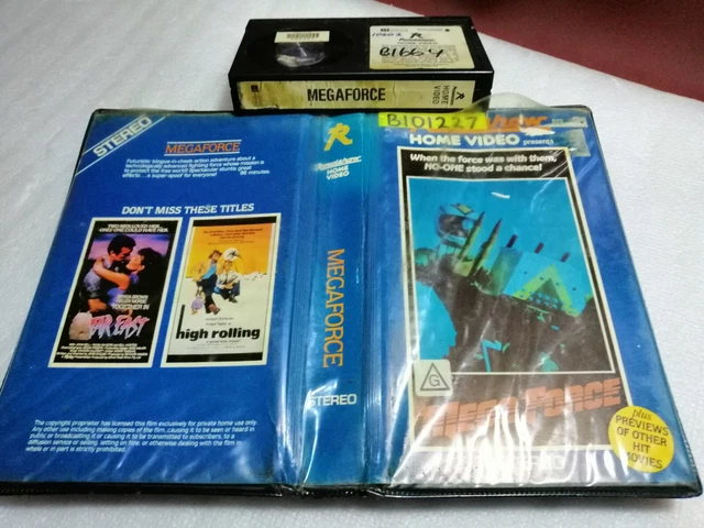 MEGA FORCE (1982) - RARE Roadshow Home Video Beta 1st Release - Sci-Fi /THRILLER $38.05 ...