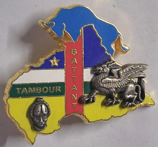 INSIGNE OPEX RCA opé. BOALI Tambour Battant 126ème RI Fabrication ...