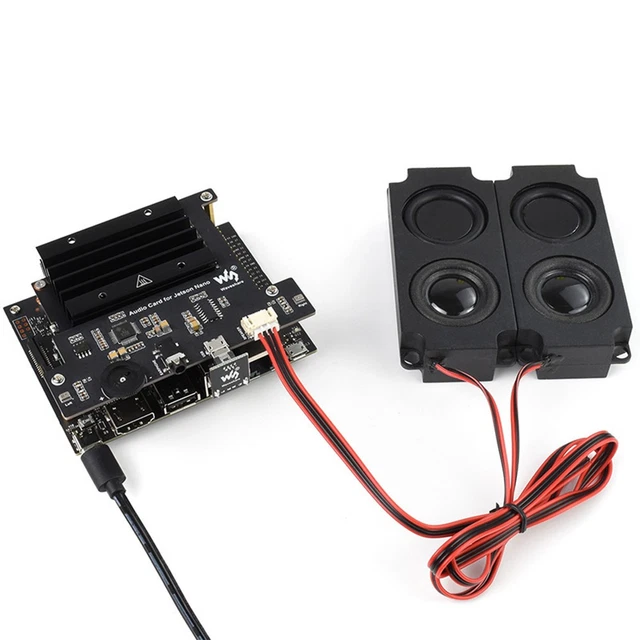 P&P 3.5MM AUDIO Sound Card HAT Speaker Kit for NVIDIA Jetson Nano ...
