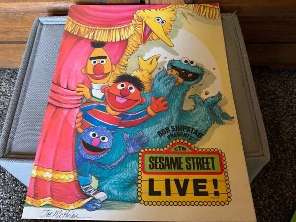 VINTAGE 1980 BOB Shipstad Presents SESAME STREET LIVE Program £13.43 ...