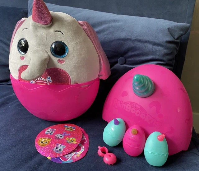 RAINBOCORNS EGGZANIA SURPRISE Mania Zuru Collectable Peanut Elephant ...