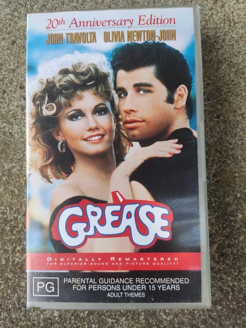 GREASE VHS 20TH Anniversary Edition £11.08 - PicClick UK