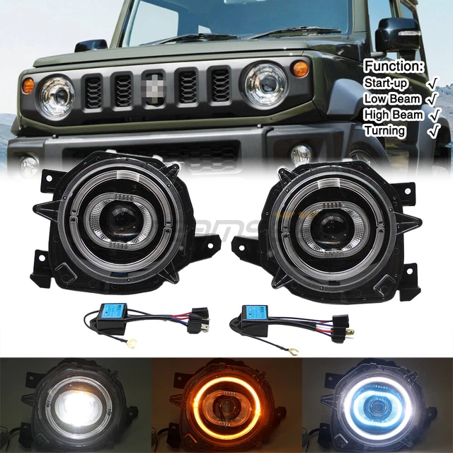 LED SCHEINWERFER FÜR Suzuki Jimny JB74W 2019+ Hauptscheinwerfer Blinker Lampe EUR 331,99 ...