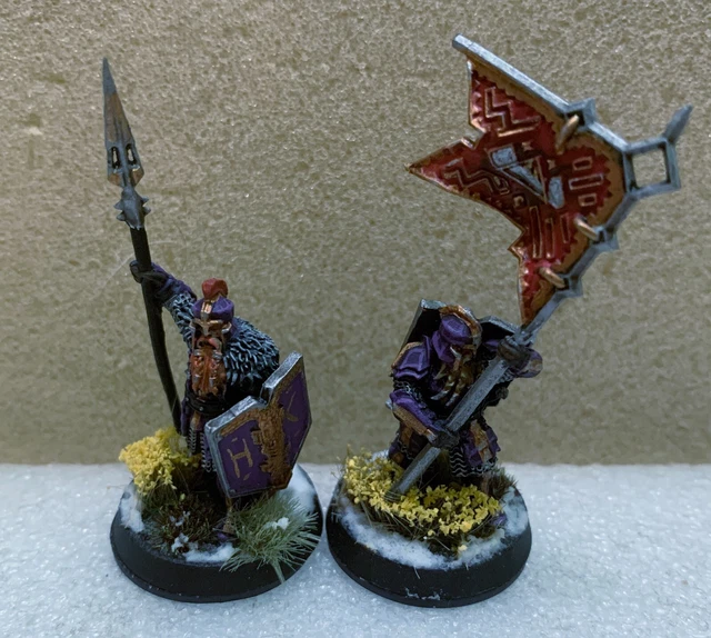 WARHAMMER LORD OF the Rings MESBG Forge World Iron Hills Dwarf Command ...