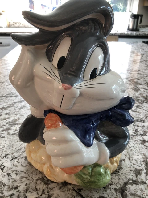 Rare Warner Bros Bugs Bunny Collectible Cookie Jar 1993 £2000 Picclick Uk