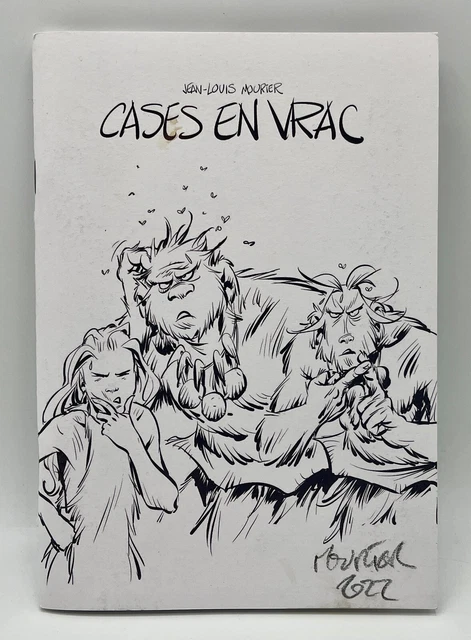 ARTBOOK CASES EN Vrac (Trolls de Troy) Signé par Jean-Louis Mourier ...