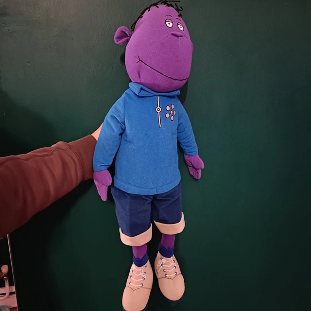 THE TWEENIES: PURPLE Milo Plush Soft Toy CBBC Vintage 90's Collectible ...