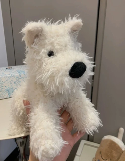 JELLYCAT MUNRO SCOTTIE Dog 25cm Medium-BNWT+Bag,Cozy Christmas Gift For ...