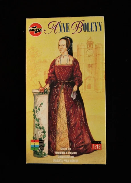 AIRFIX ANNE BOLEYN, Model Kit, Famous Women, Boxed 1/12 Scale,Sealed ...