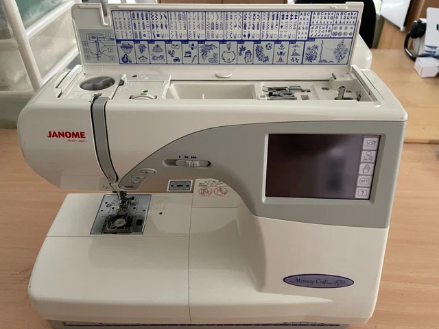 JANOME MEMORY CRAFT 9700 Embroidery Machine Computerized £395.00 ...