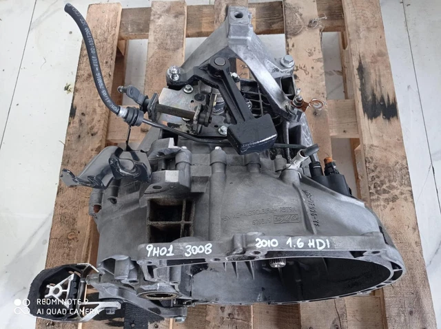 COMPLETE MANUAL GEARBOX For PEUGEOT 3008 9H01 Diesel 1600 5-Speed £328. ...
