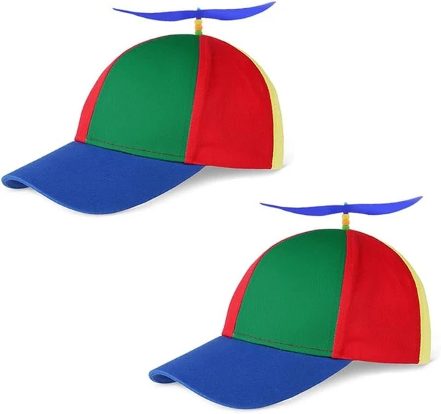SIEBOLD PROPELLER HAT,HELICOPTER Hat,Propeller Cap,Adults Funny Bucket ...