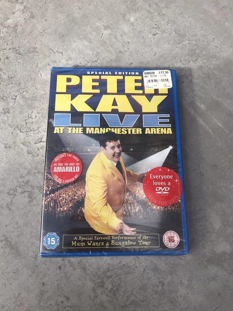 PETER KAY - Live At Manchester Arena - Sealed NEW DVD EUR 9,17 ...
