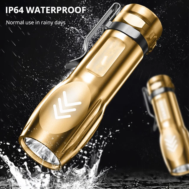 POCKET TORCHLIGHT LONG Irradiation Distance Illumination Outdoor ...