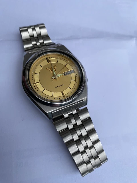 VINTAGE SEIKO 5 7009-876A S.Steel Automatic Men's Watch - Working - Excellent £156.68 - PicClick UK