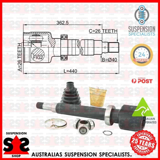 TRANSMISSION SIDED JOINT Kit, Drive Shaft Suit FORD Transit Bus (Fd_ _, Fb_ _, $134.13 - PicClick AU