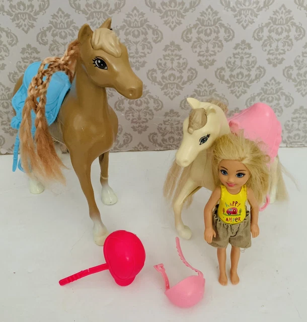 BARBIE CHELSEA DOLL and Horses Ponies Bundle B8 £13.99 - PicClick UK