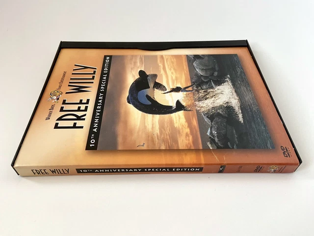 FREE WILLY (DVD, 2003, 10th Anniversary Special Edition) $2.95 ...