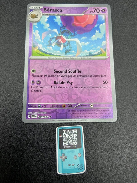 CARTE POKÉMON REVERSE Berasca 099/193 EV2 Evolutions a Paldea NEUF FR ...