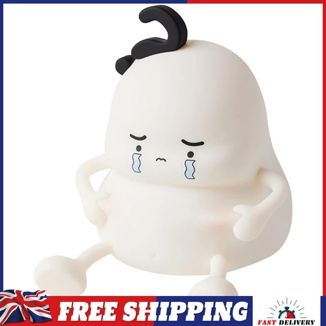 CREATIVE SQUISHY PAT Lamp Silicone 1200mAh Soft LED Night Light Touch ...