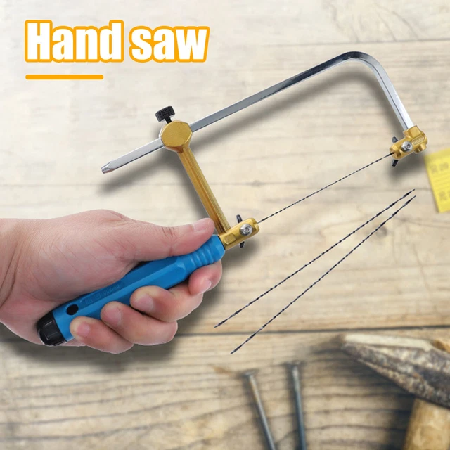 COPING SAW HEAVY Duty Metal Hand Saw Fast Cutting Non-slip Hacksaw with ...
