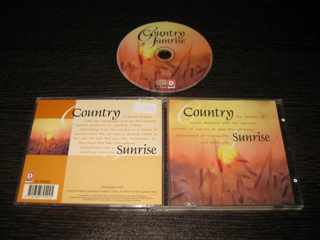 COUNTRY SUNRISE CD Anton Hughes, John Cobbin Et Mary Anne Slavich EUR 19,25 - PicClick FR