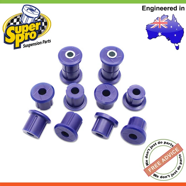 NEW * SUPERPRO * Leaf Spring Bush Kit Suits TOYOTA Landcruiser 71 ...