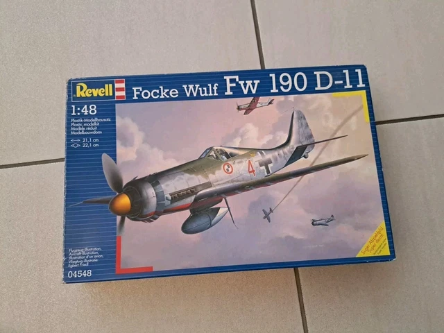 FOCKE WULF FW 190 D-11 Revell 1/48 - In Perfect Condition EUR 15,00 ...