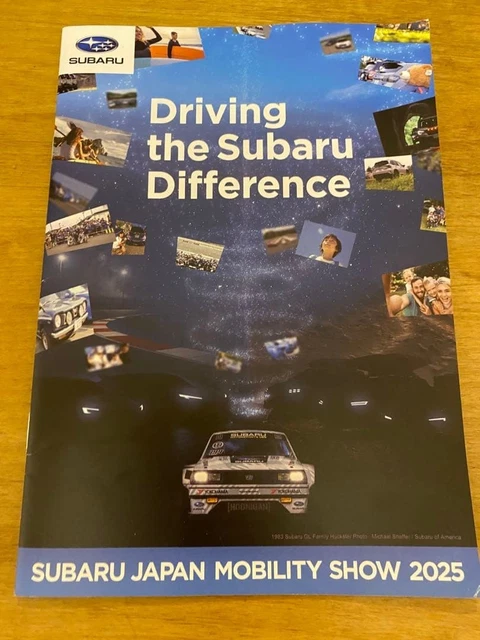 SUBARU JAPAN MOBILITY Show 2025 Official Booklet, Car Brand, Auto Event ...