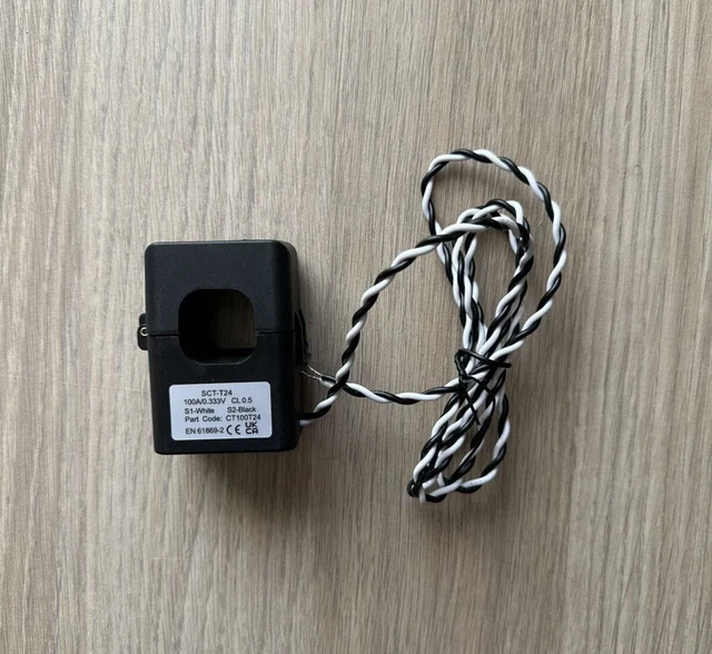 Single Phase Split Core Current Transformer 100a Ct100t24 Sct T24 Blk £18 50 Picclick Uk