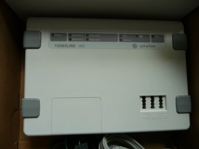 MODEM-ROUTER SPHAIRON TURBOLINK IAD EUR 10,00 - PicClick DE