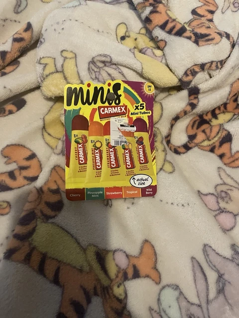 BRAND NEW CARMEX Mini Lip Balm Variety Pack of 5 Gift Beauty Fruity ...