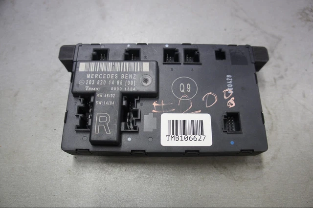 MERCEDES-BENZ C-CLASS W203 C180 DRIVERS SIDE DOOR CONTROL MODULE ...
